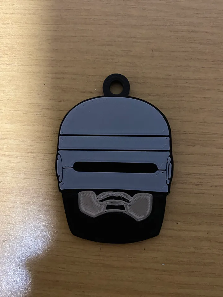 Robocop keychain by Ivanez91 | Download free STL model | Printables.com