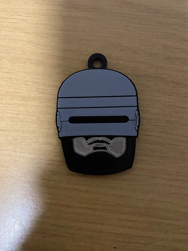 Robocop keychain by Ivanez91 | Download free STL model | Printables.com