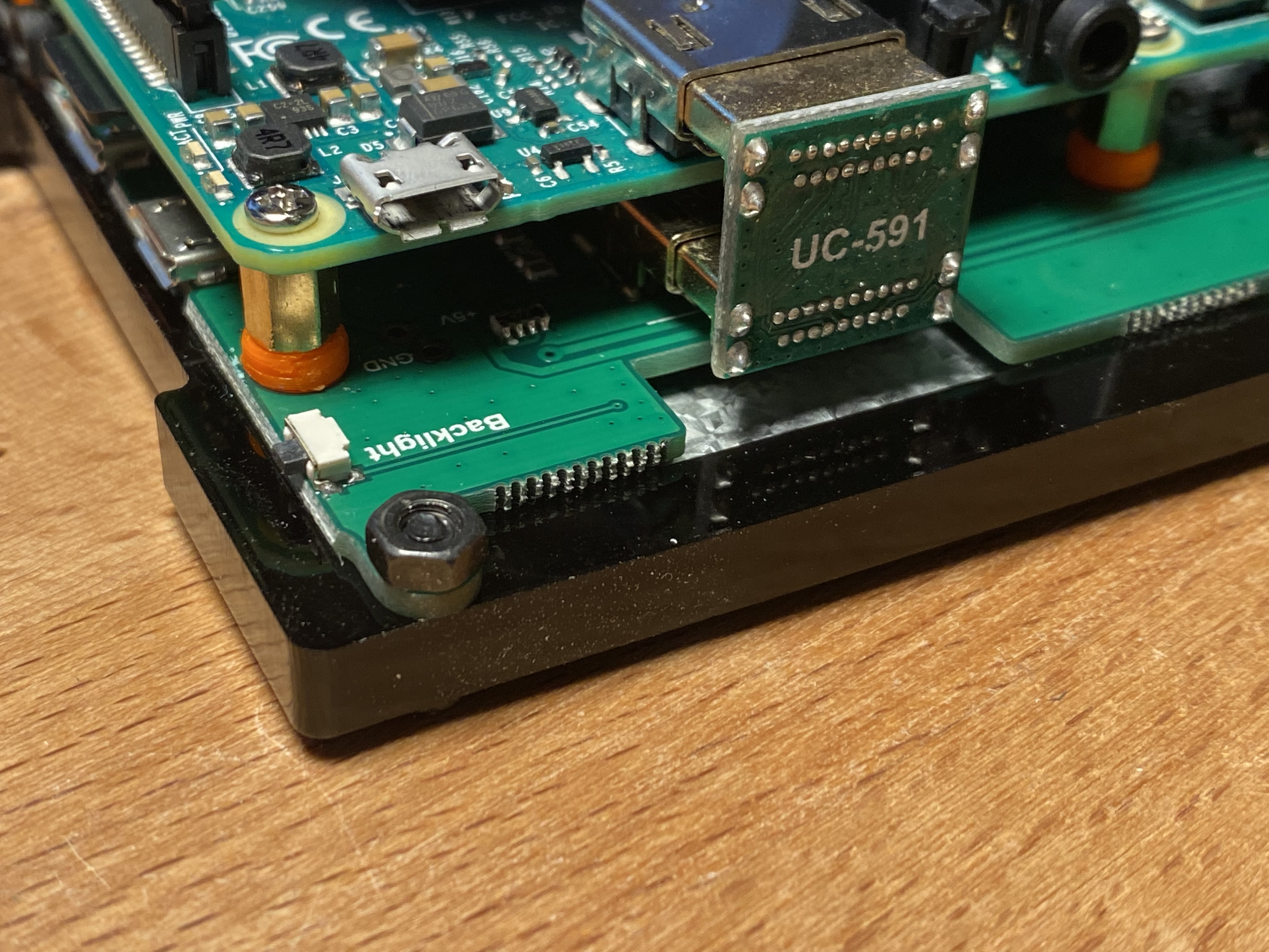 Raspberry Pi 3 UCtronics 5 Inch Touchscreen Standoffs UC-586/UC-595- by ...