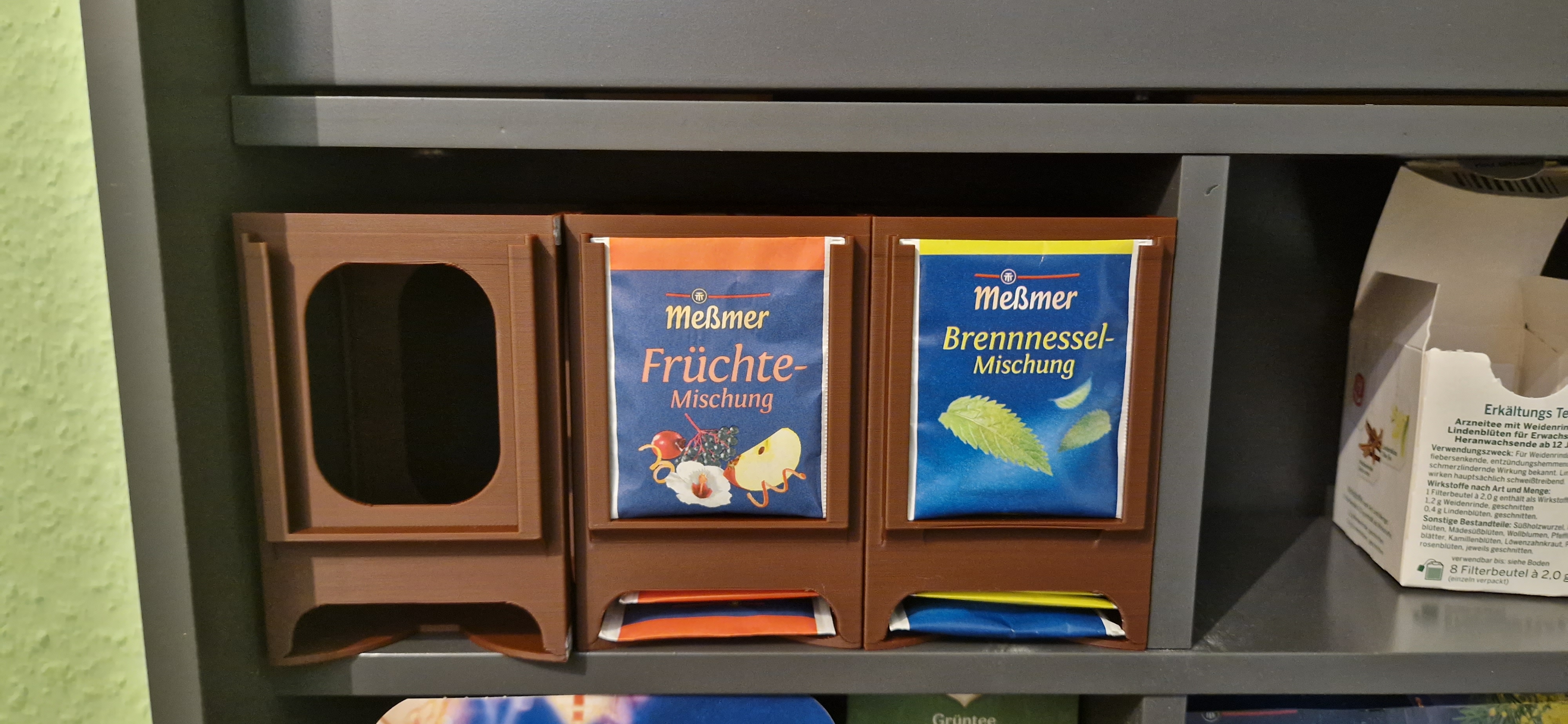 Tea Storage for foldaway table by PhiBu | Download free STL model ...