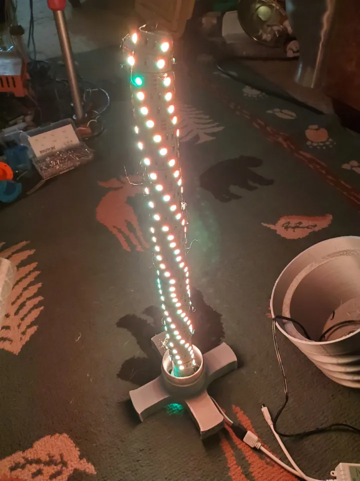 Big LED Light Bulb by 3d Printing | Download free STL model ...