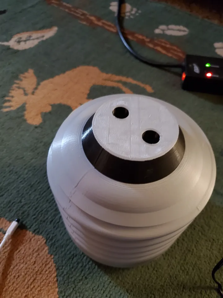 Big LED Light Bulb by 3d Printing | Download free STL model ...