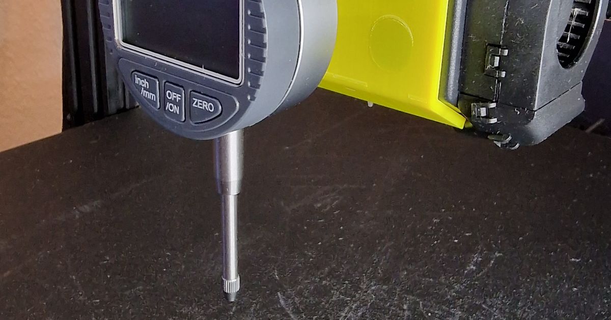 CR-10 Max magnetic dial indicator holder by The Palatine | Download ...