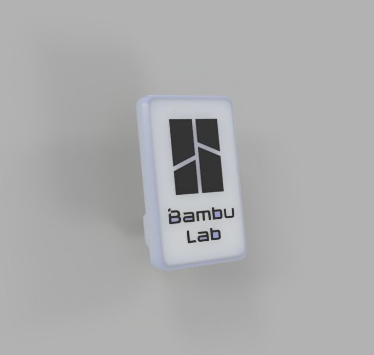 Bambu Lab X1 / X1 Carbon Door Handle - Logo by RestoreDoctor | Download ...