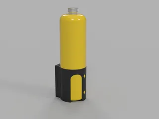 Propane or Mapp Gas Cylinder Holder by Haryn | Download free STL model ...