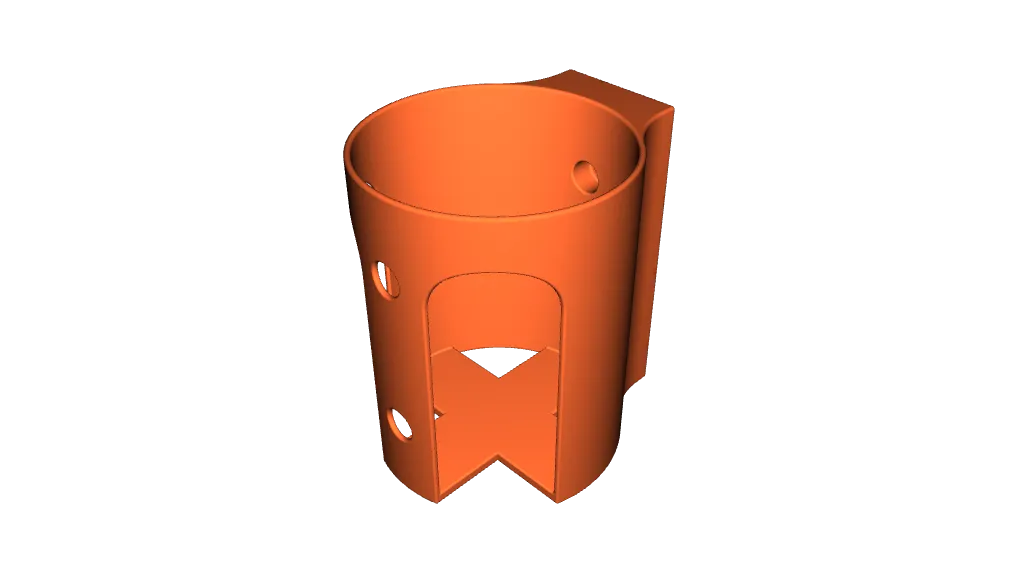 Propane or Mapp Gas Cylinder Holder by Haryn | Download free STL model ...