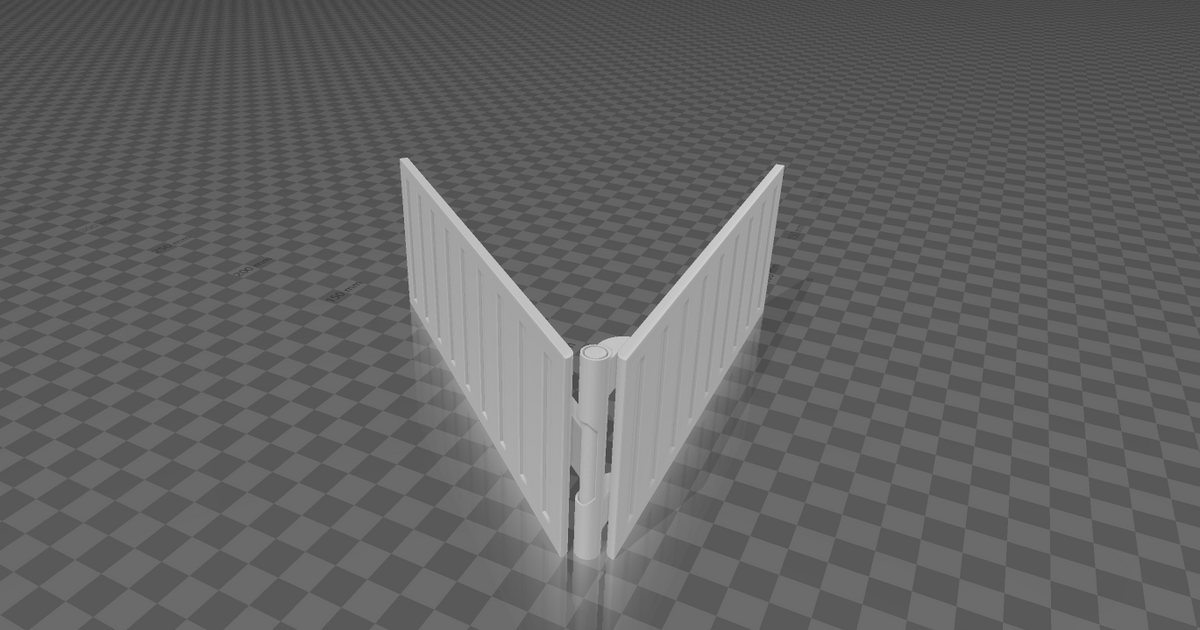 30cm folding bridge (Print in place) by Roan.S | Download free STL ...