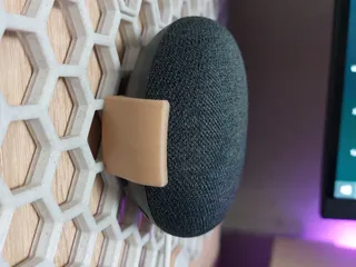 Google nest mini wall mount for Honeycomb storage wall by Oliver Dluhý ...