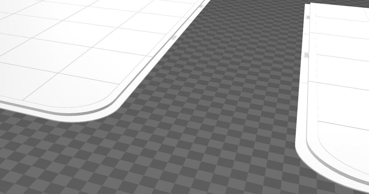 City Streets Round Corner Curb Tile Set by Monkeysloth | Download free ...