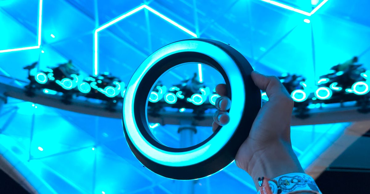 TRON Disc with Motion LEDs and SFX by Adafruit | Download free STL ...