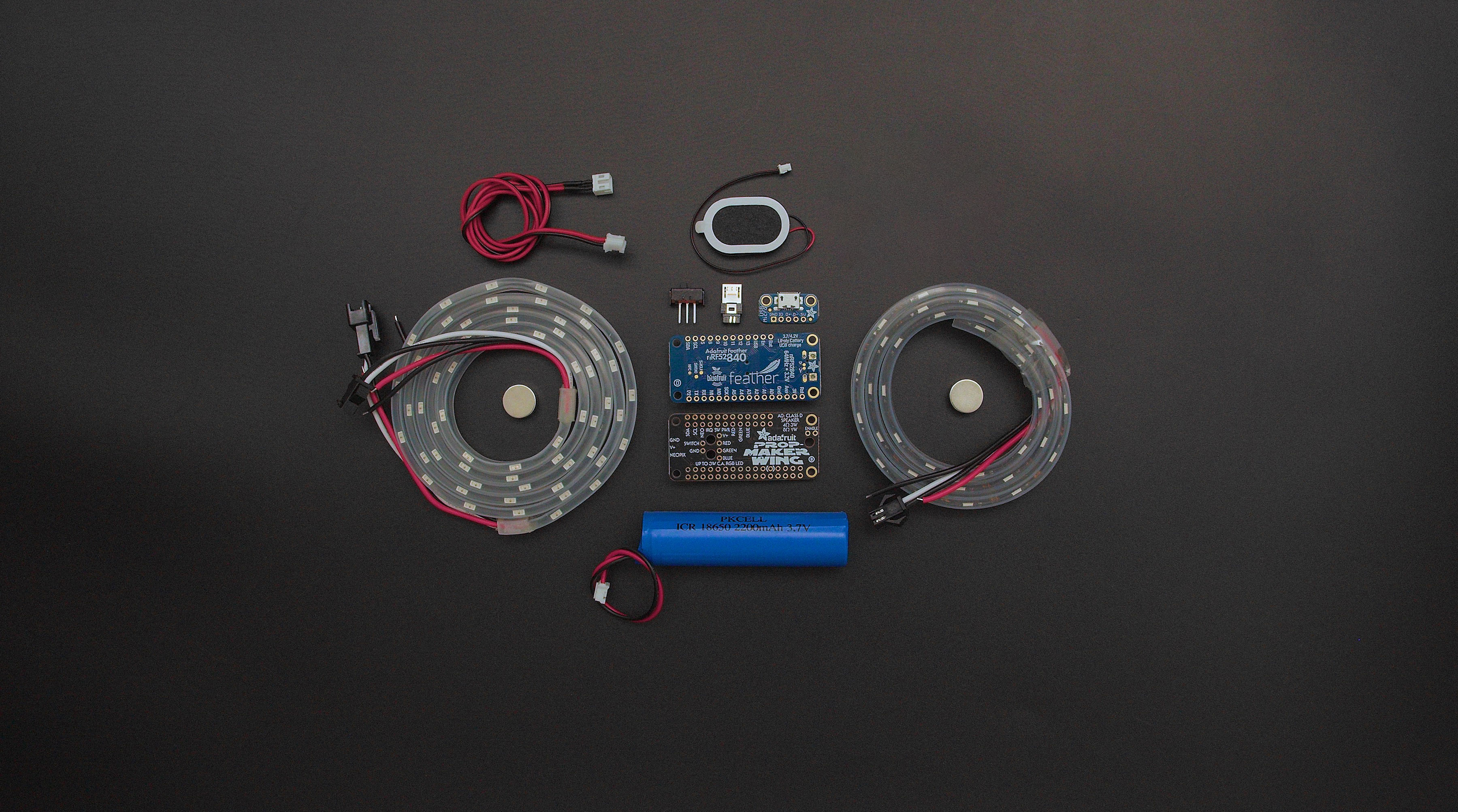TRON Disc with Motion LEDs and SFX by Adafruit | Download free STL ...