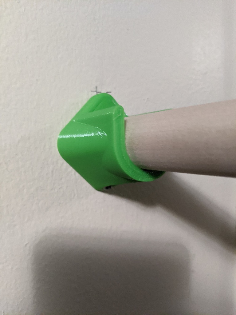 closet rod holder by azar3l | Download free STL model | Printables.com