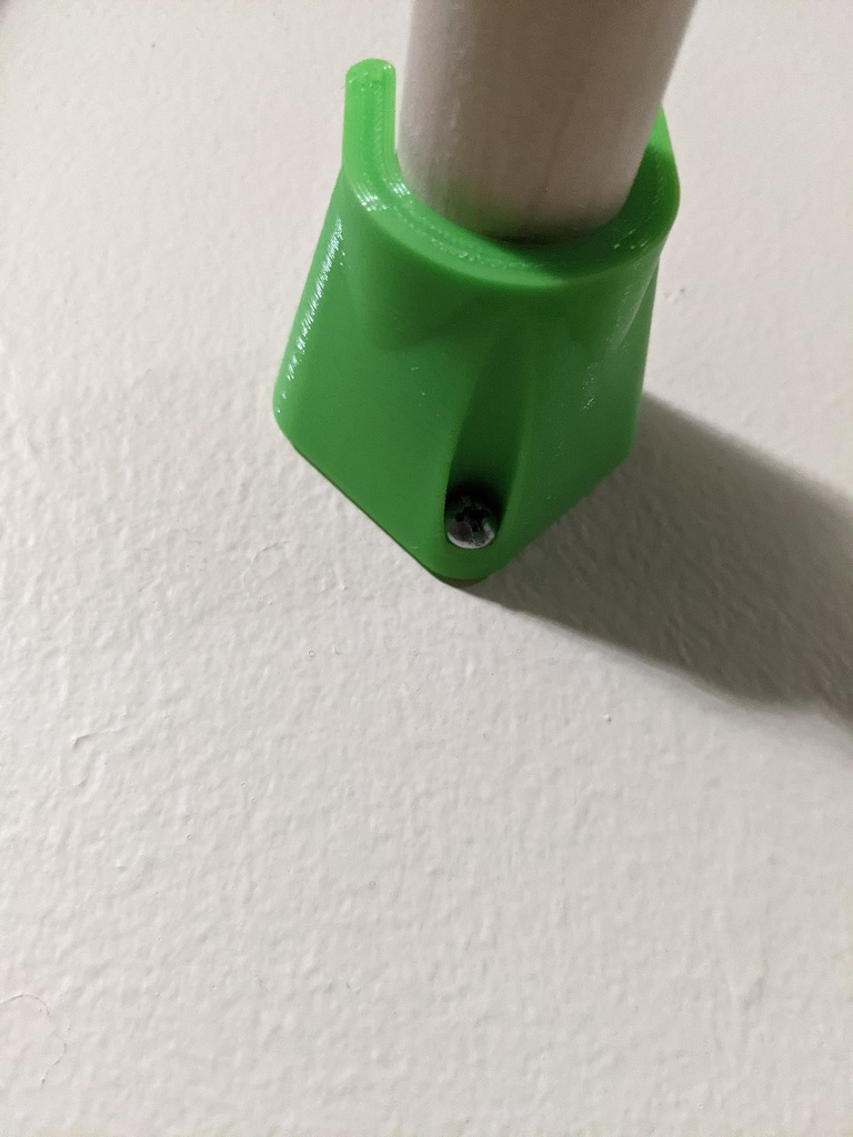 closet rod holder by azar3l | Download free STL model | Printables.com