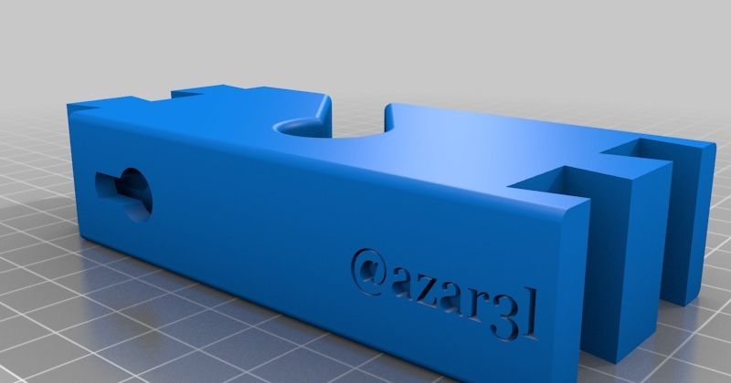Modular Hat Rack by azar3l | Download free STL model | Printables.com
