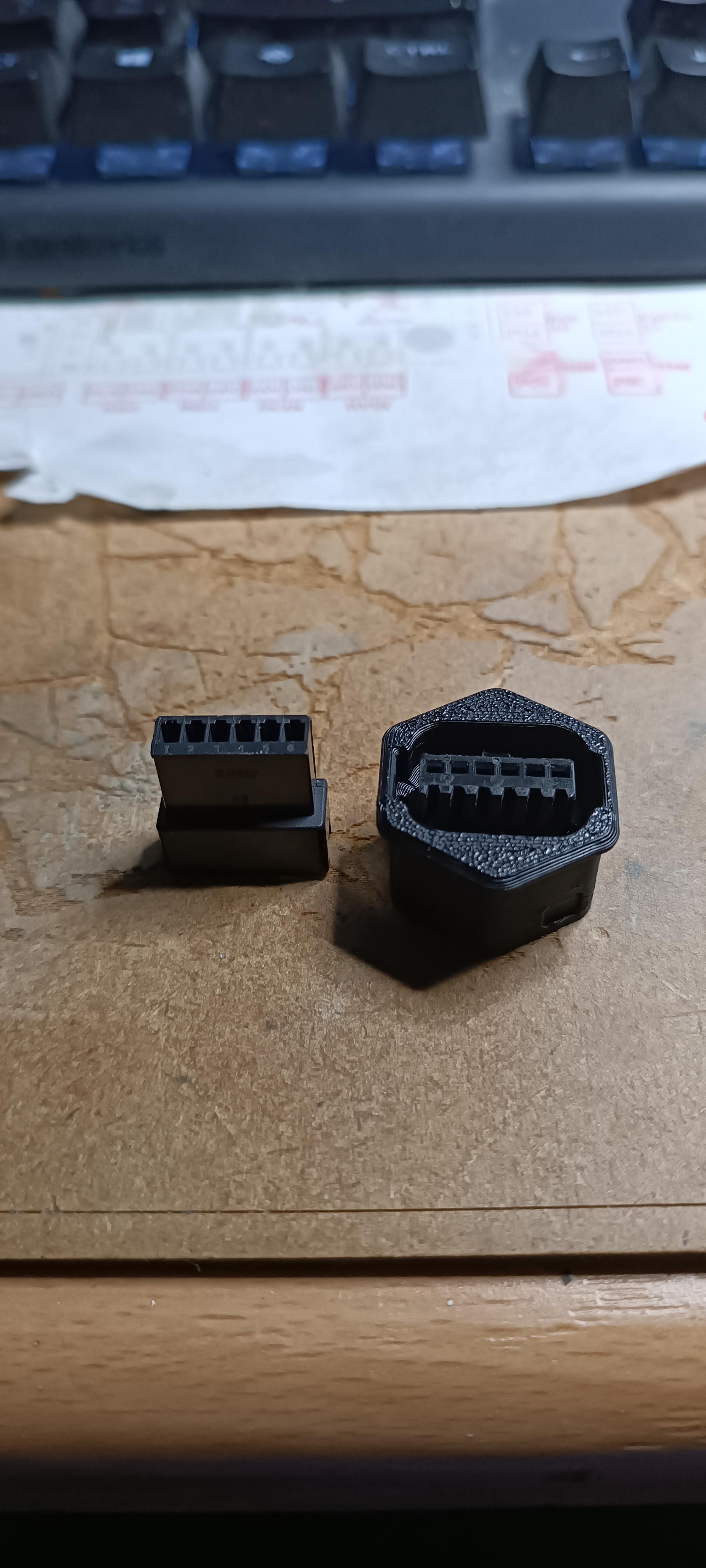 JST-SM 1x6 Skirt Connector (ADXL) by SpeCter | Download free STL model ...
