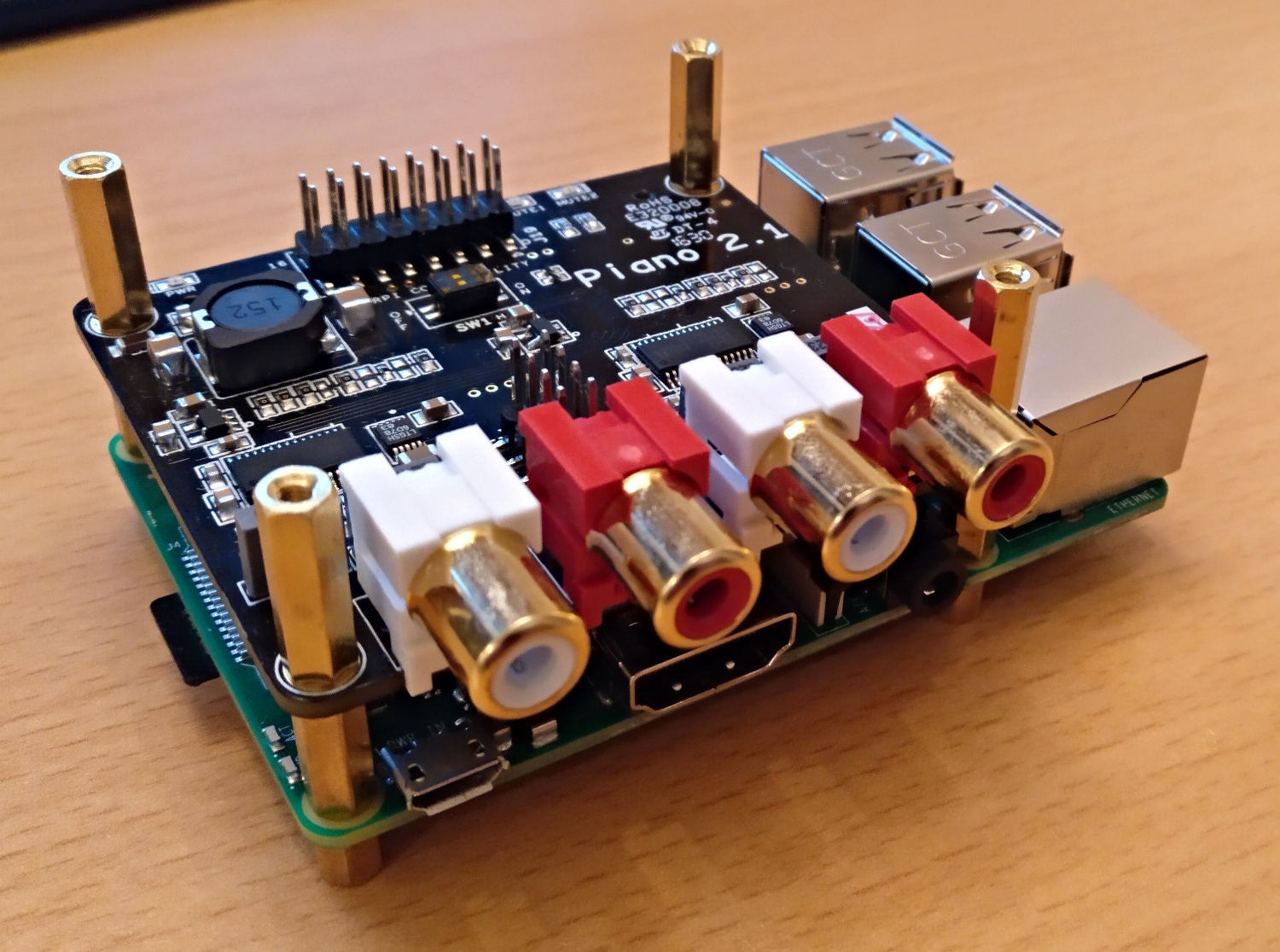 Case for Raspberry Pi & Allo Piano 2.2 DAC by andimoto | Download free ...