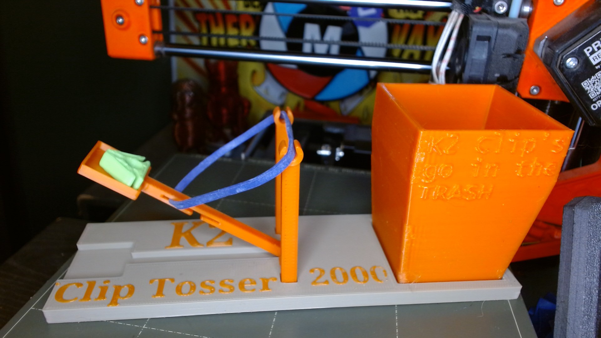 K2 Clip Tosser 2000 by LocalmakerMI | Download free STL model ...