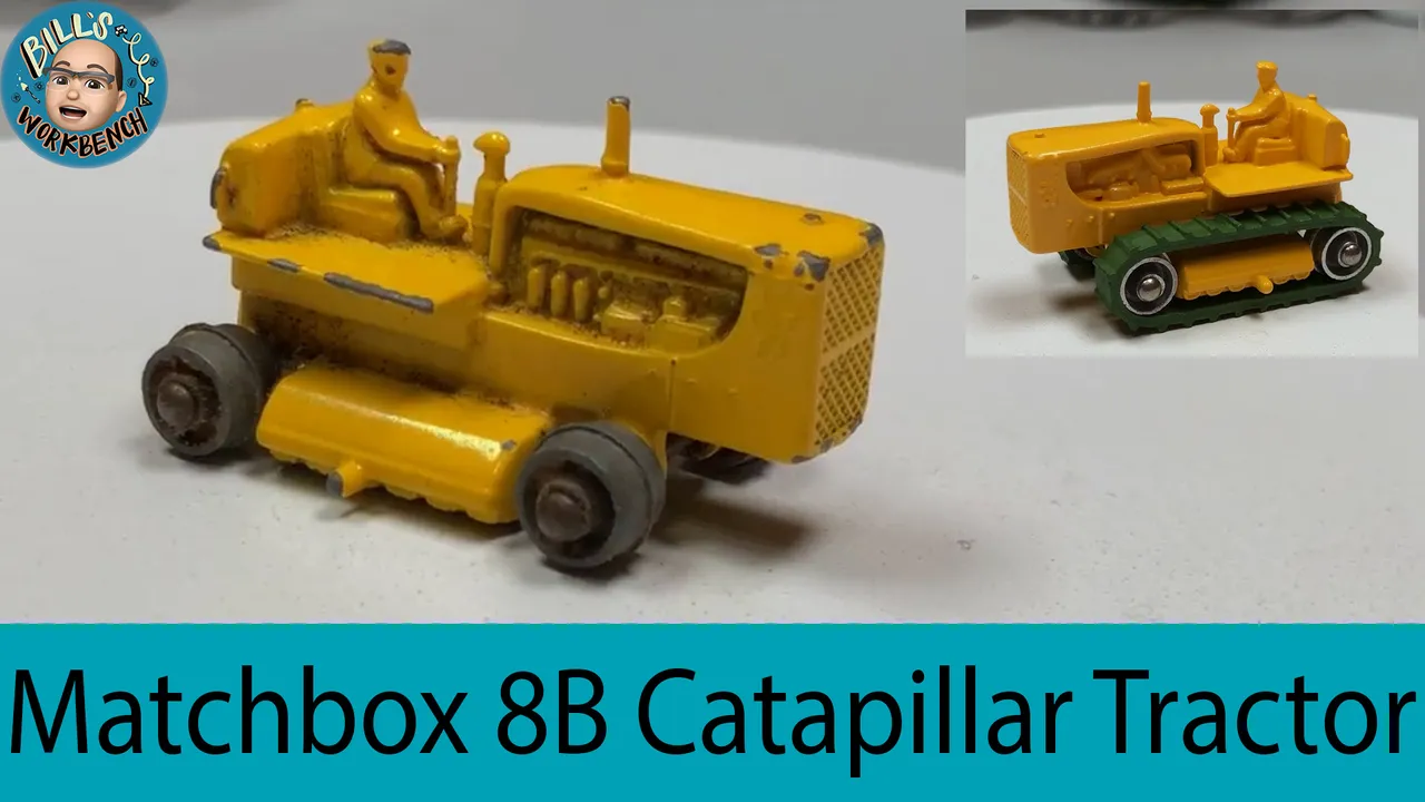 Replacement tracks for a Matchbox 8B or 8A tractor by Bills Workbench ...