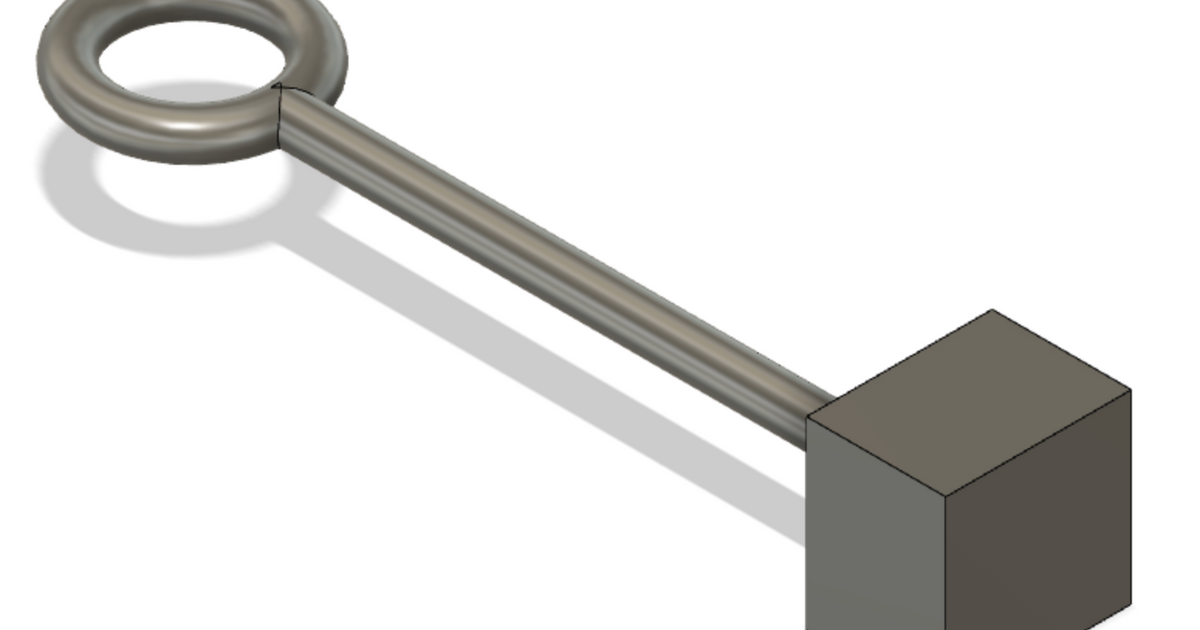 Solid Square Clay Tool by chad3814 | Download free STL model ...