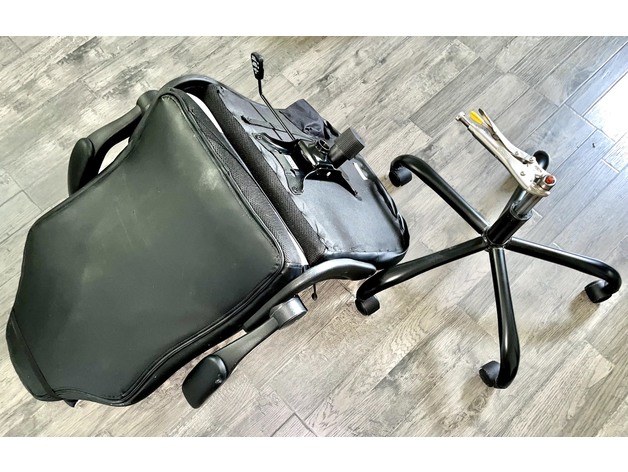 Office Chair Piston Fix (With f3d for easy adjustment) by voiyt ...