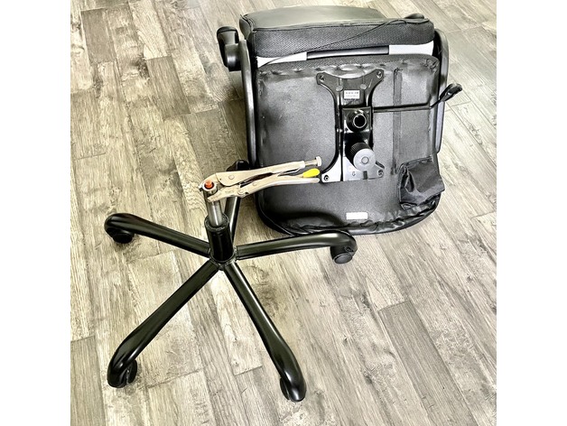 Office Chair Piston Fix (With f3d for easy adjustment) by voiyt ...