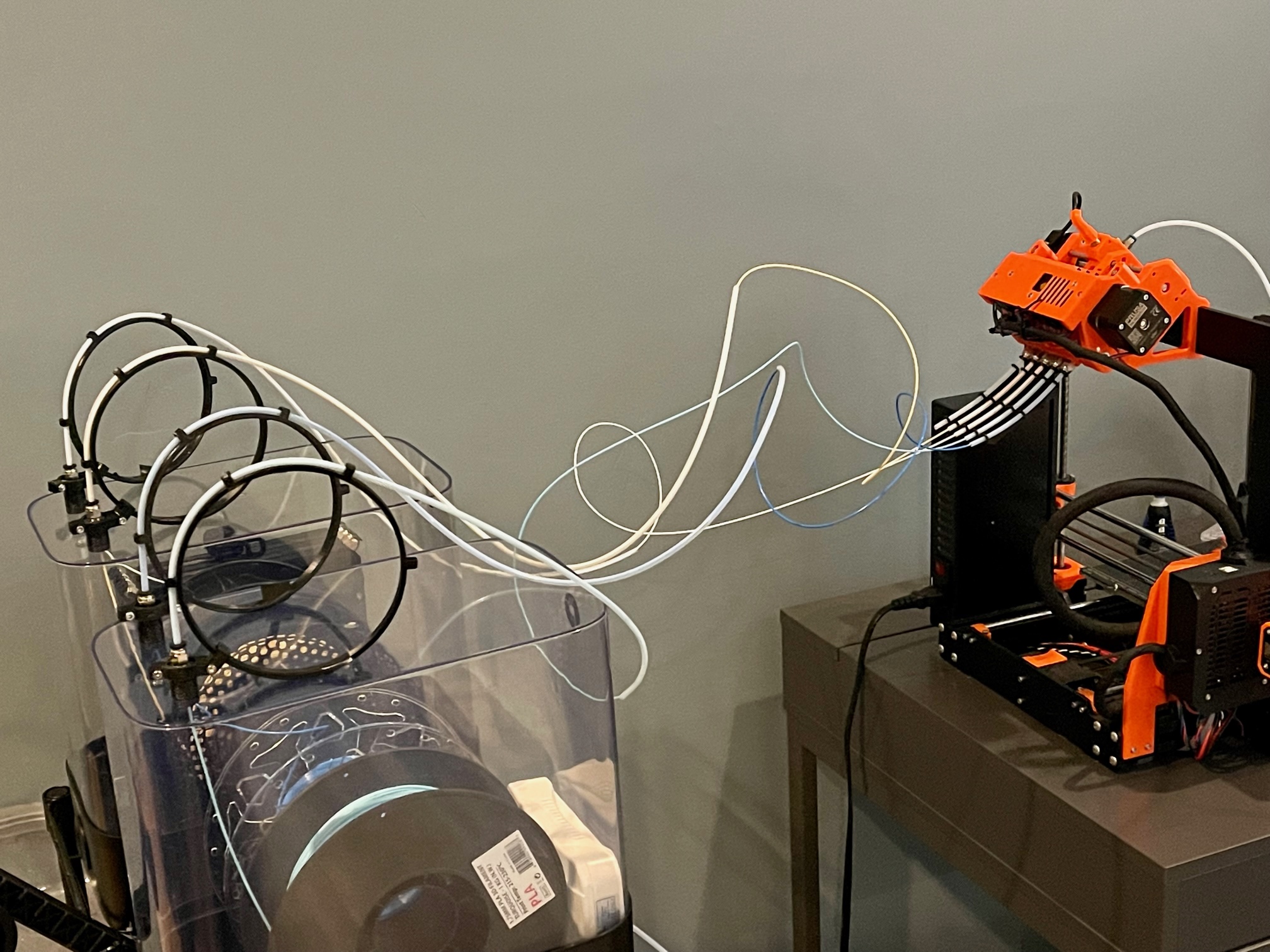 Ptfe Spacer Filament Circular Guide Wheel By Real 3d Prints Download