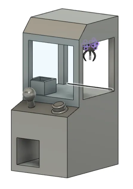 Arcade Claw Machine by IanCaillou | Download free STL model ...