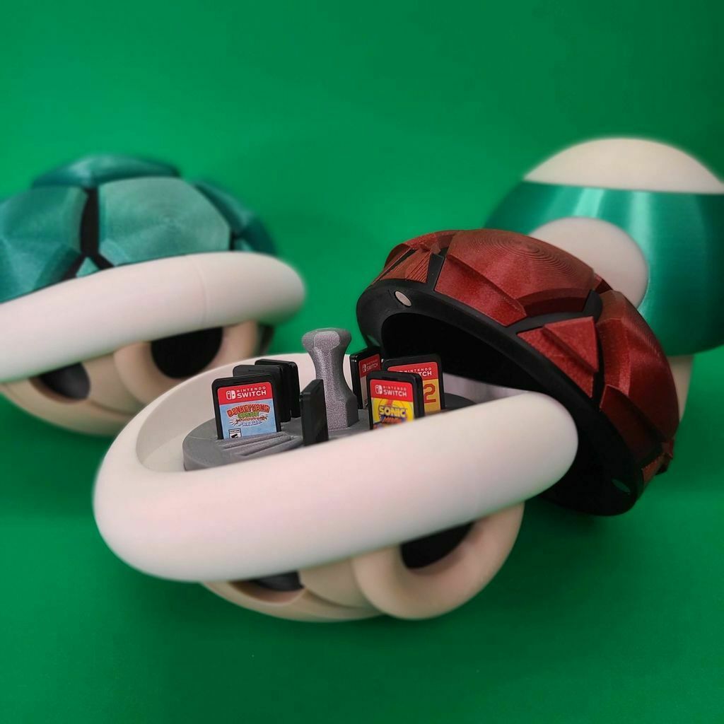 Super Mario Turtle Shell Container by MackSta11 | Download free STL ...