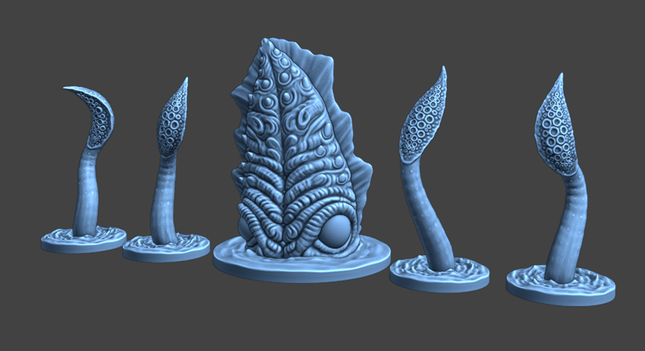 Kraken + More Tentacles! by Clay Rade | Download free STL model ...
