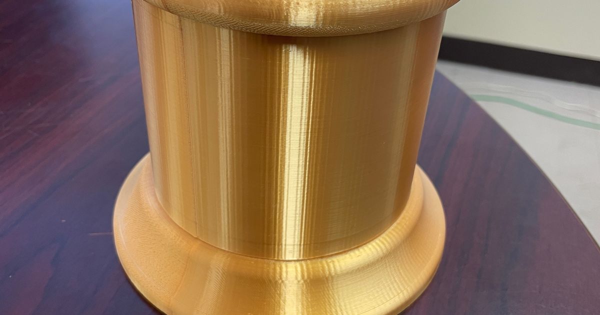 Round Display Stand by Rithm3D | Download free STL model | Printables.com