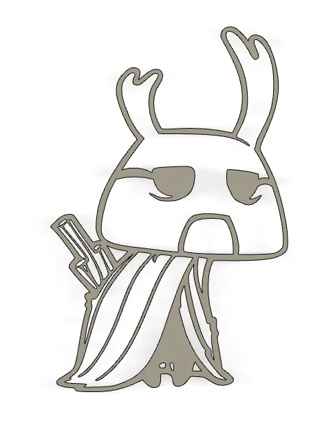 Zote: Hollow Knight Wall Art by Mace3D | Download free STL model ...