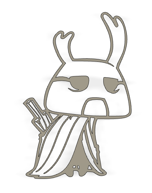 Zote: Hollow Knight Wall Art by Mace3D | Download free STL model ...