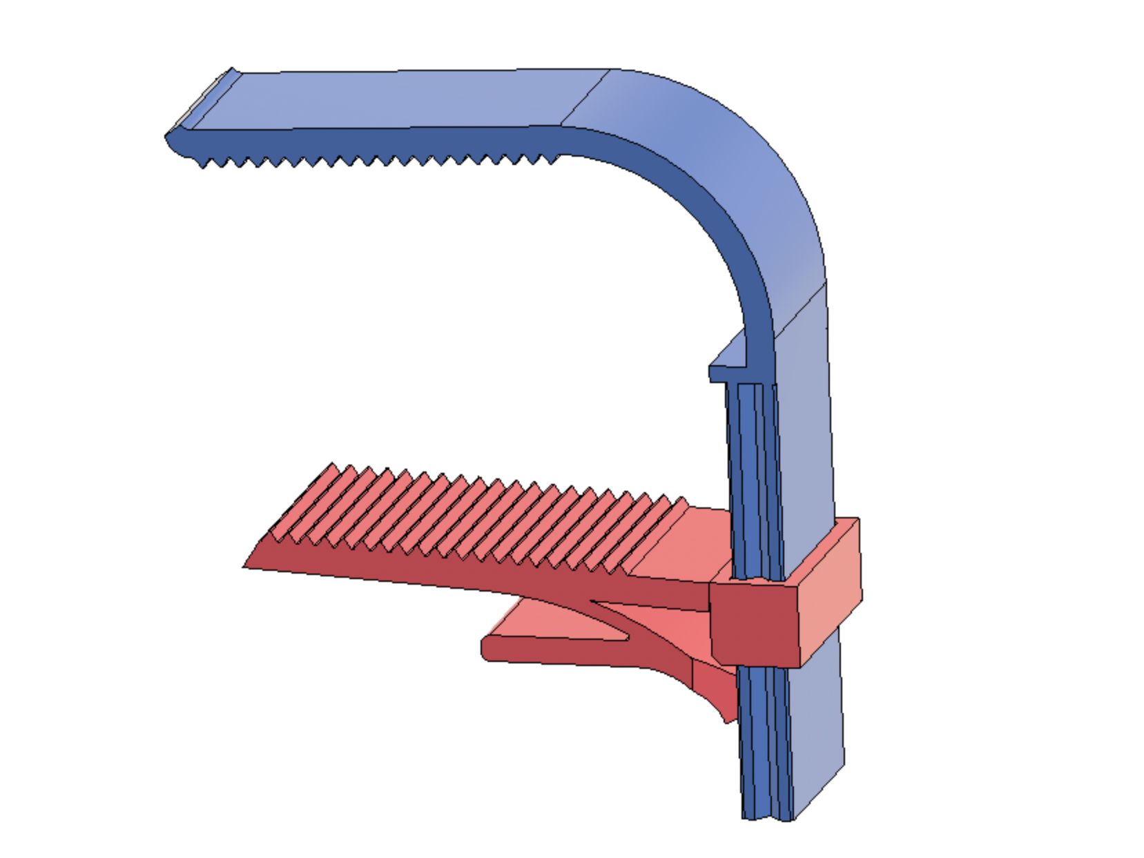 Adjustable Table Cloth Clamp by fl_mike | Download free STL model ...