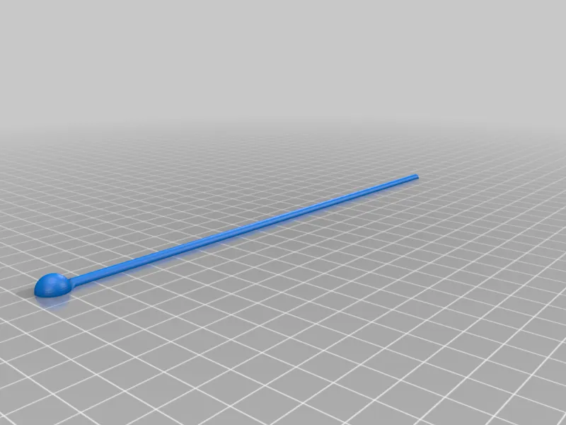 small, long lab spoon by HeavyMetalGuy | Download free STL model ...