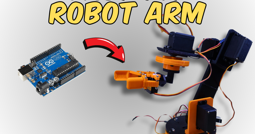 DIY Robot Arm by Carlos 3D | Download free STL model | Printables.com