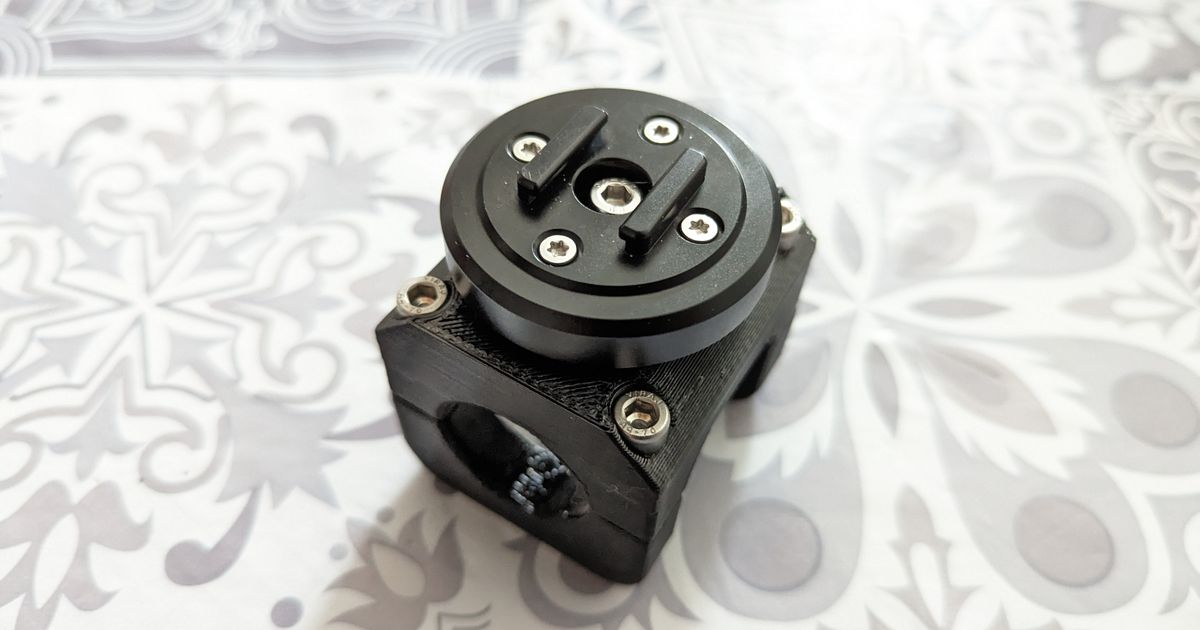 Handlebar mount for SP Connect Anti Vibration Module by makelele ...