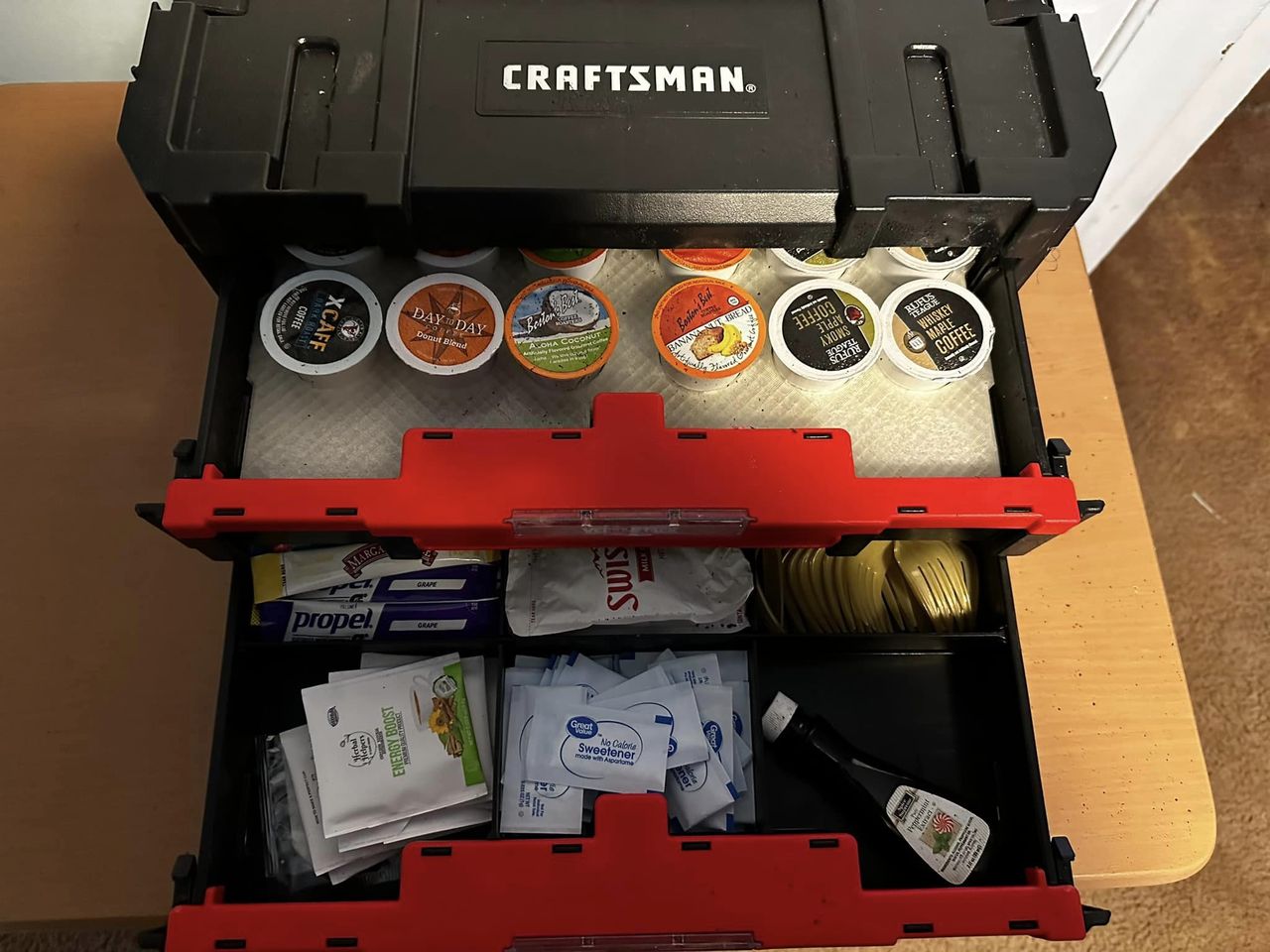 crafsman versastack & dewalt t-stack coffee station by Chris Giesen ...