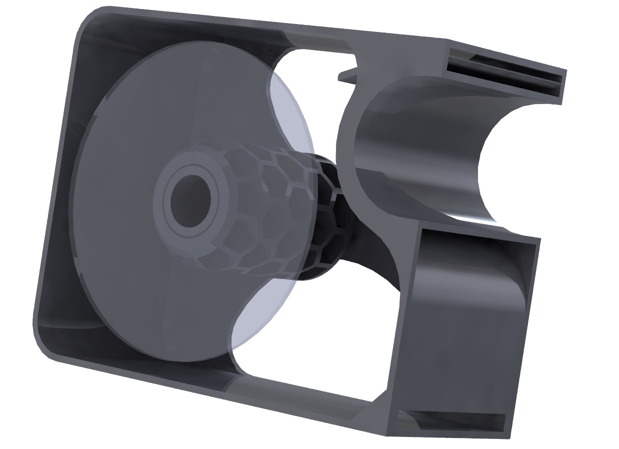 Label dispenser up to 55mm by Potato King | Download free STL model ...