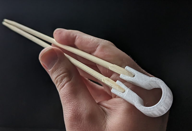 Chopstick Hacker! For ease of eating delicious food by Slablaadje ...