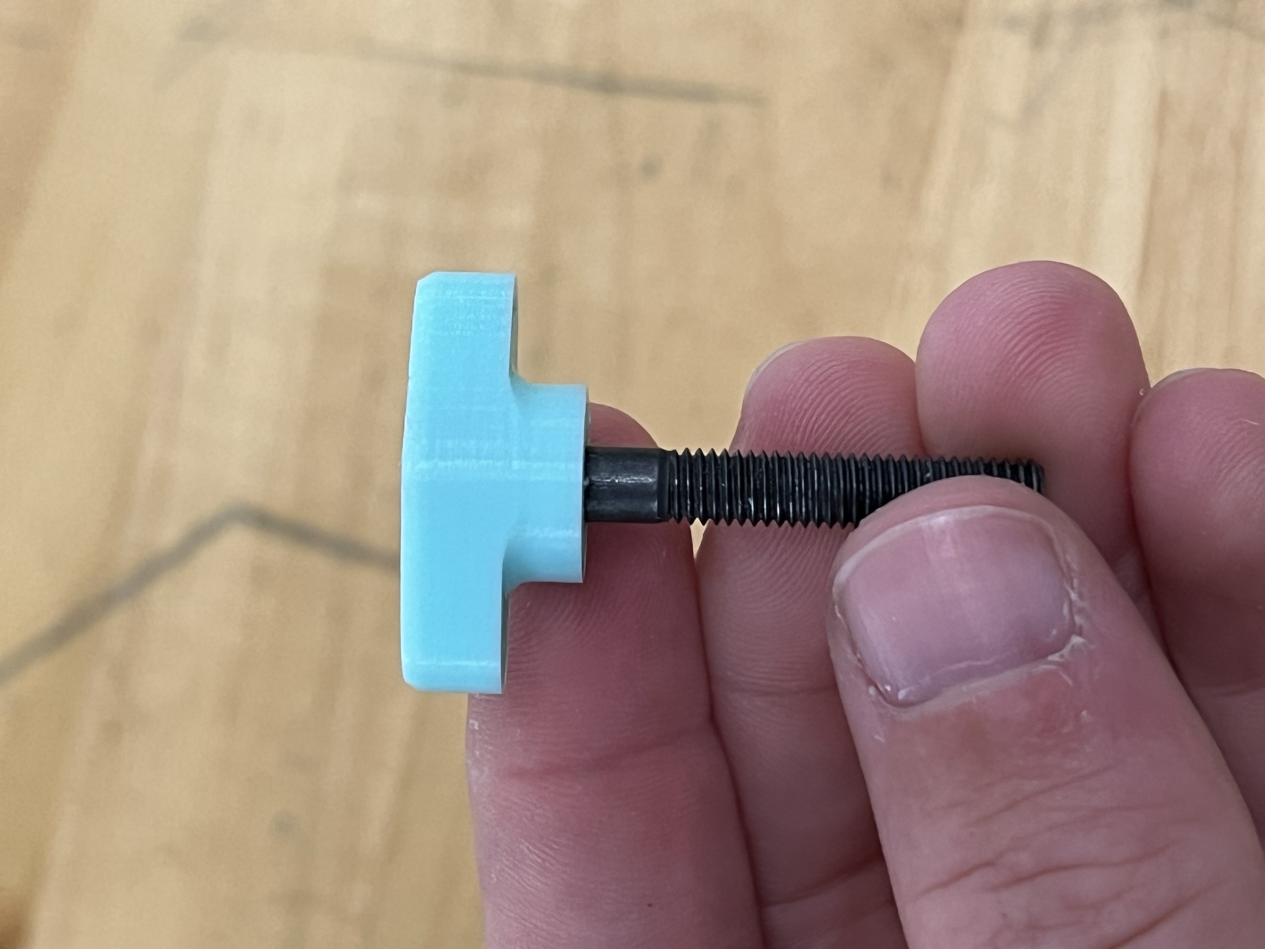 X-Carve Hold Down Knob by Grant | Download free STL model | Printables.com