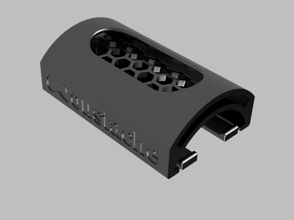 Moustache safety razor cap by CedMTL | Download free STL model ...