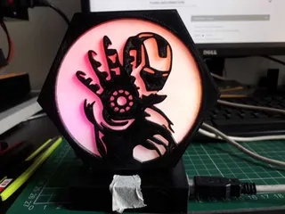 iron man desk lamp by yash | Download free STL model | Printables.com