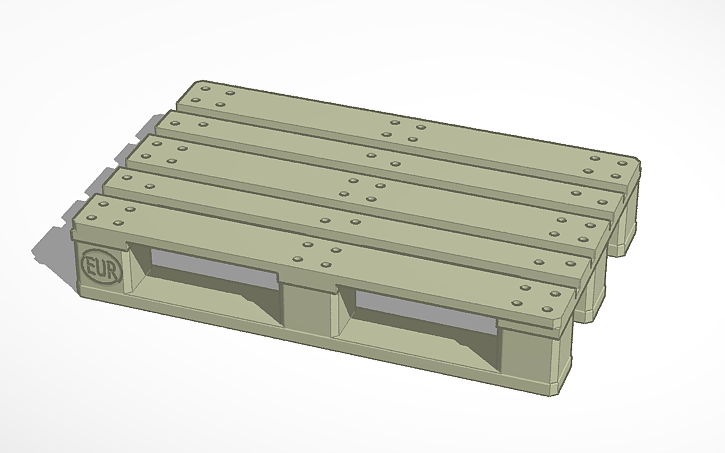 epal (euro paleta) by Heřa | Download free STL model | Printables.com