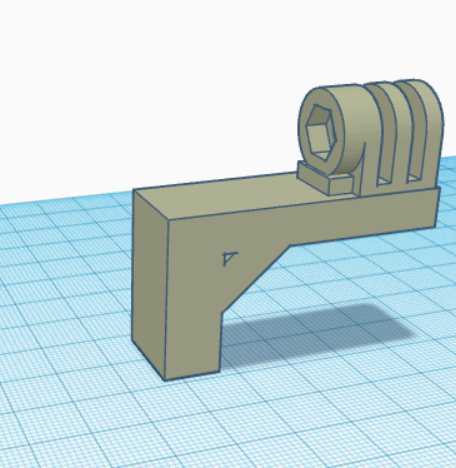 GoPro helmet mount by Josh | Download free STL model | Printables.com