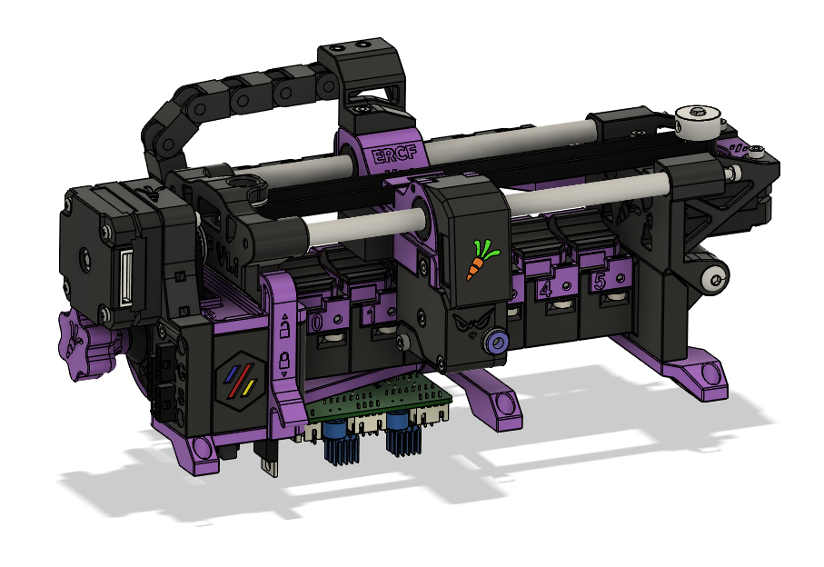 Voron ERCF EasyBrd Bottom Mount by Neumo | Download free STL model ...