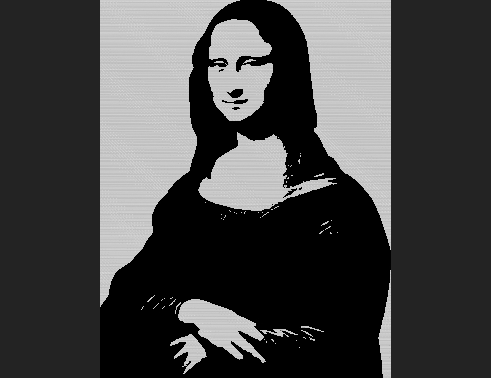 Mona Lisa 2 Color by Triple G Workshop | Download free STL model ...