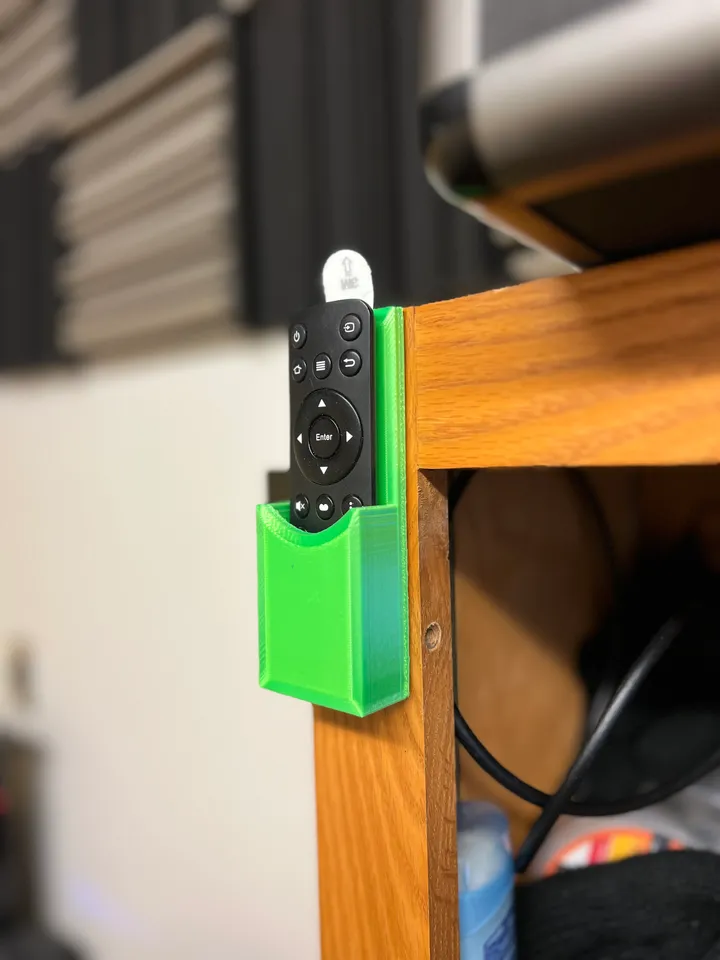 Small remote holder by Richards Makes | Download free STL model ...