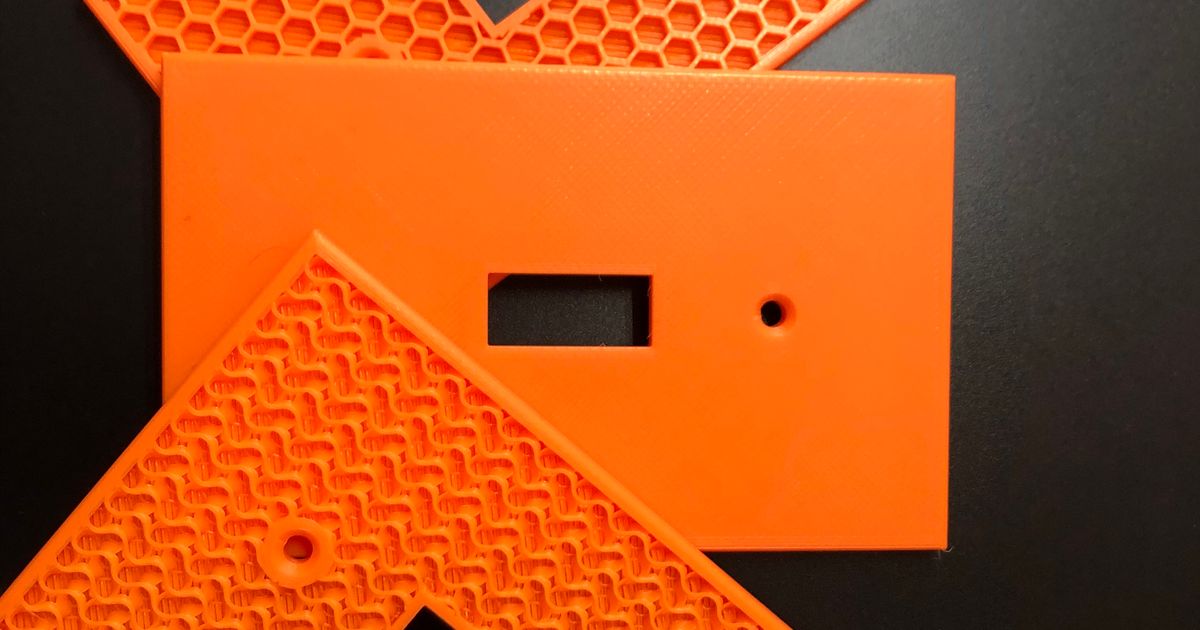 Light switch plate/cover by Victor2019 | Download free STL model ...