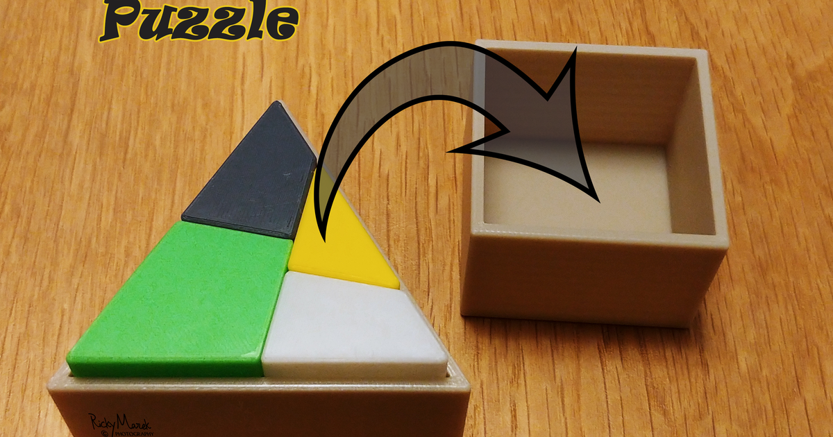 The Haberdasher's Puzzle by rbid | Download free STL model | Printables.com