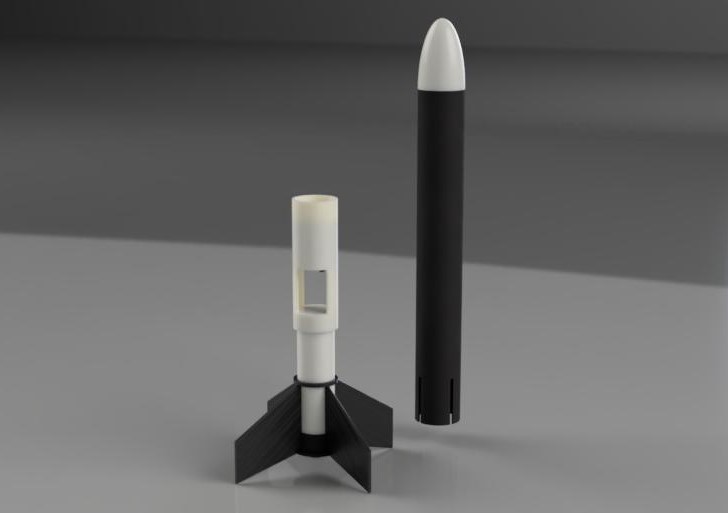Europa rocket by Michalis Koutsoftas | Download free STL model ...